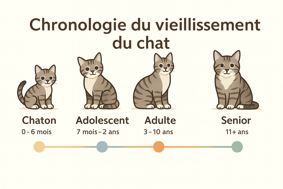 Conversion Âge Chat en Âge Humain : Calculateur 2026