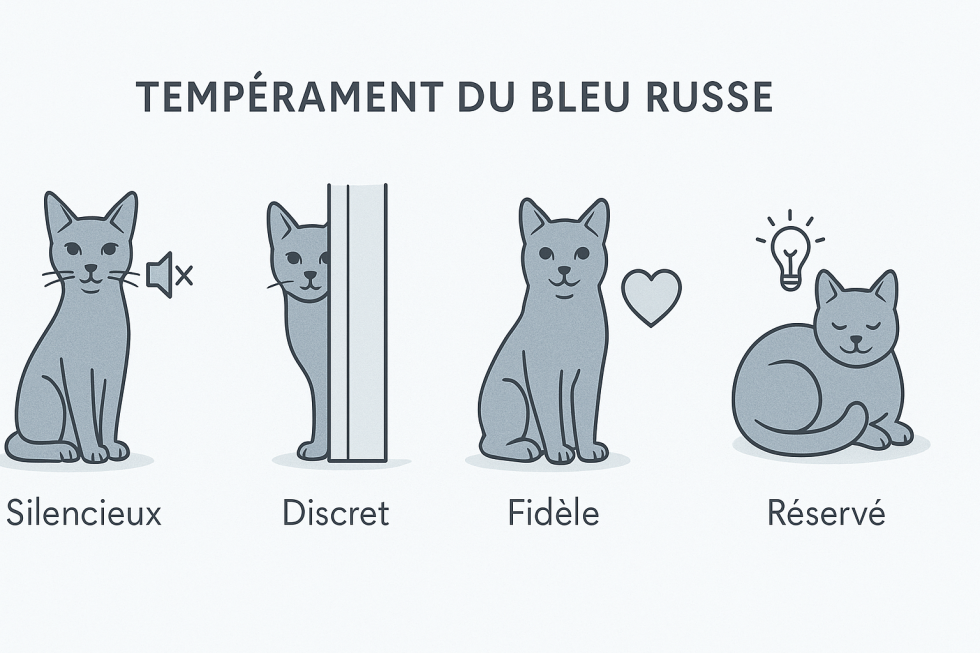 Chat Bleu Russe : Caractère, Prix, Entretien & Conseils