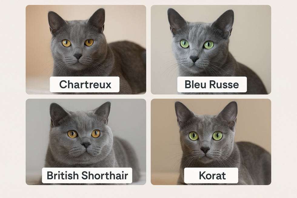 Chats gris : races, symbolique et personnalité