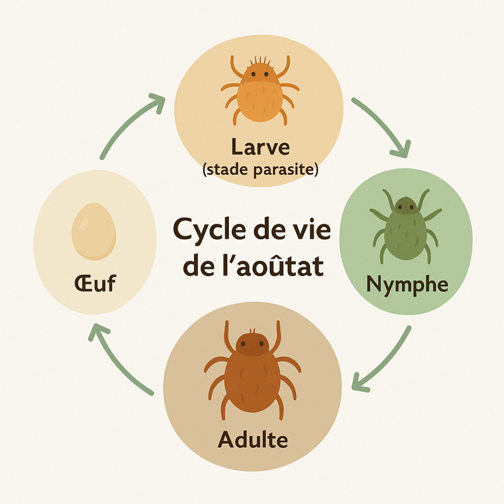Aoûtat chat : symptômes, traitements et prévention